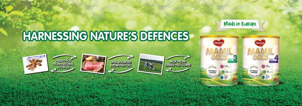 Mamil® Gold Products - Milk Powder Formula | Dumex Singapore