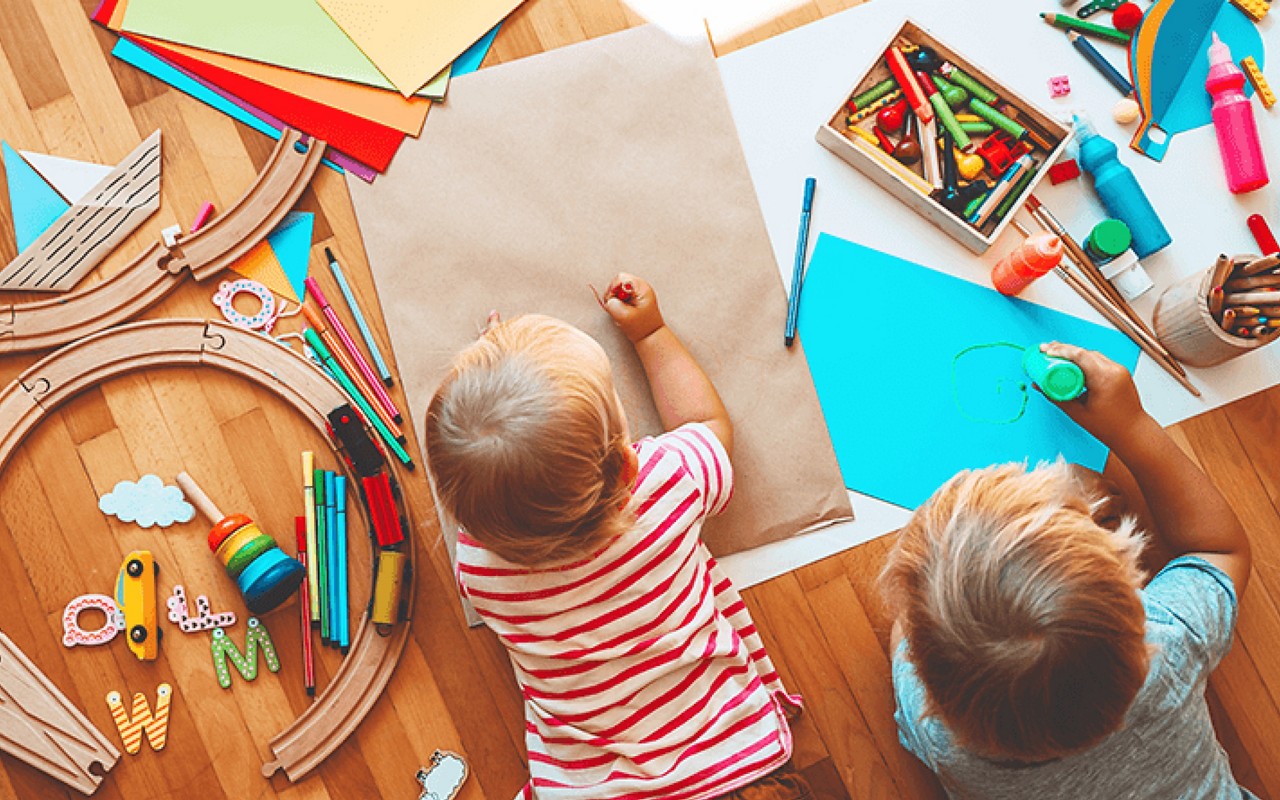 Malen mit Kleinkindern | Milupa